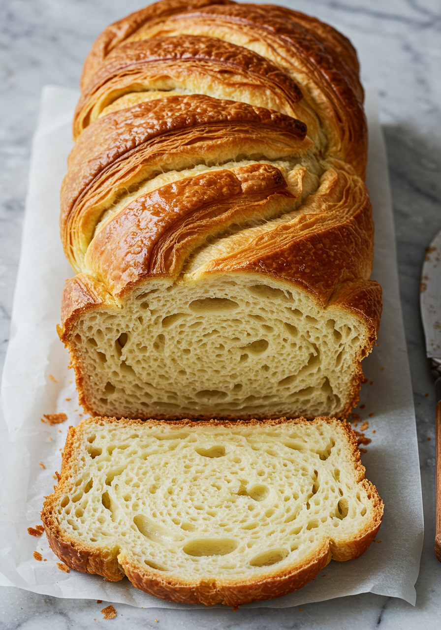 Croissant Bread Loaf