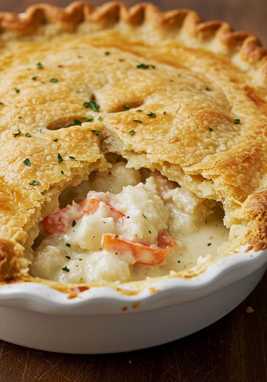 Jumbo Lump Crab Pot Pie