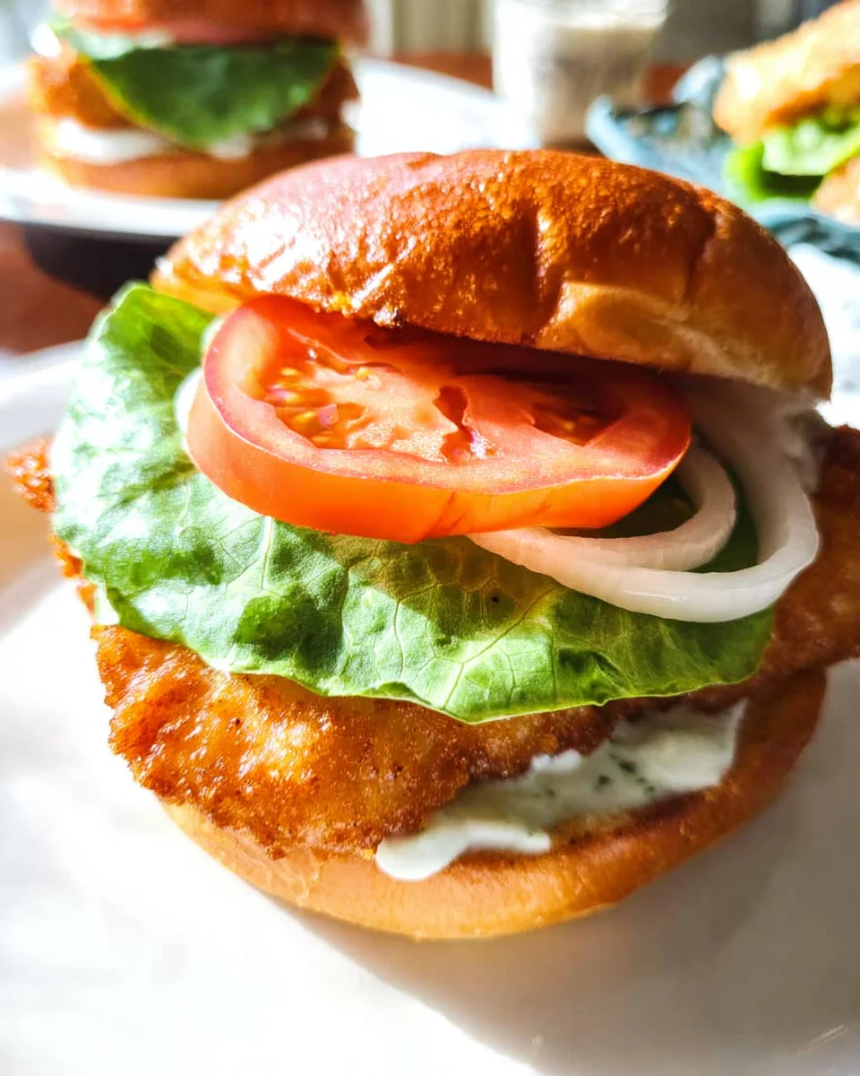 Fried Fish Sandwich