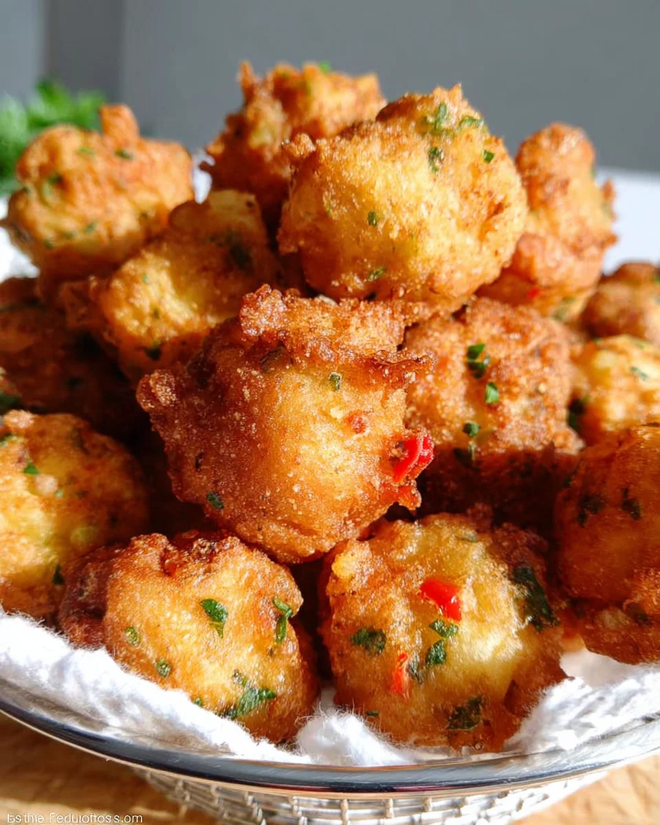Crispy Saltfish Fritters