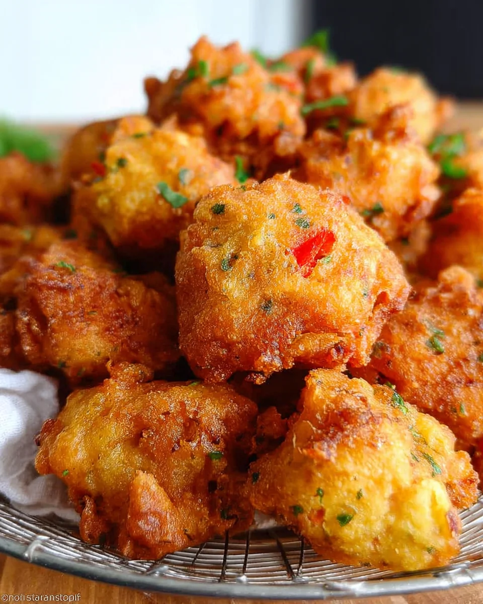 Crispy Saltfish Fritters
