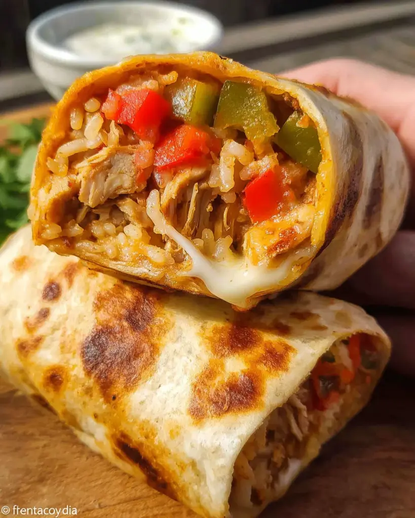 Chicken Fajitas Wrap