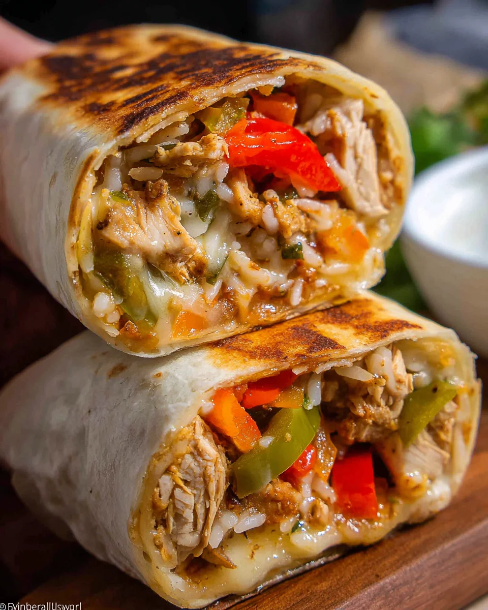 Chicken Fajitas Wrap