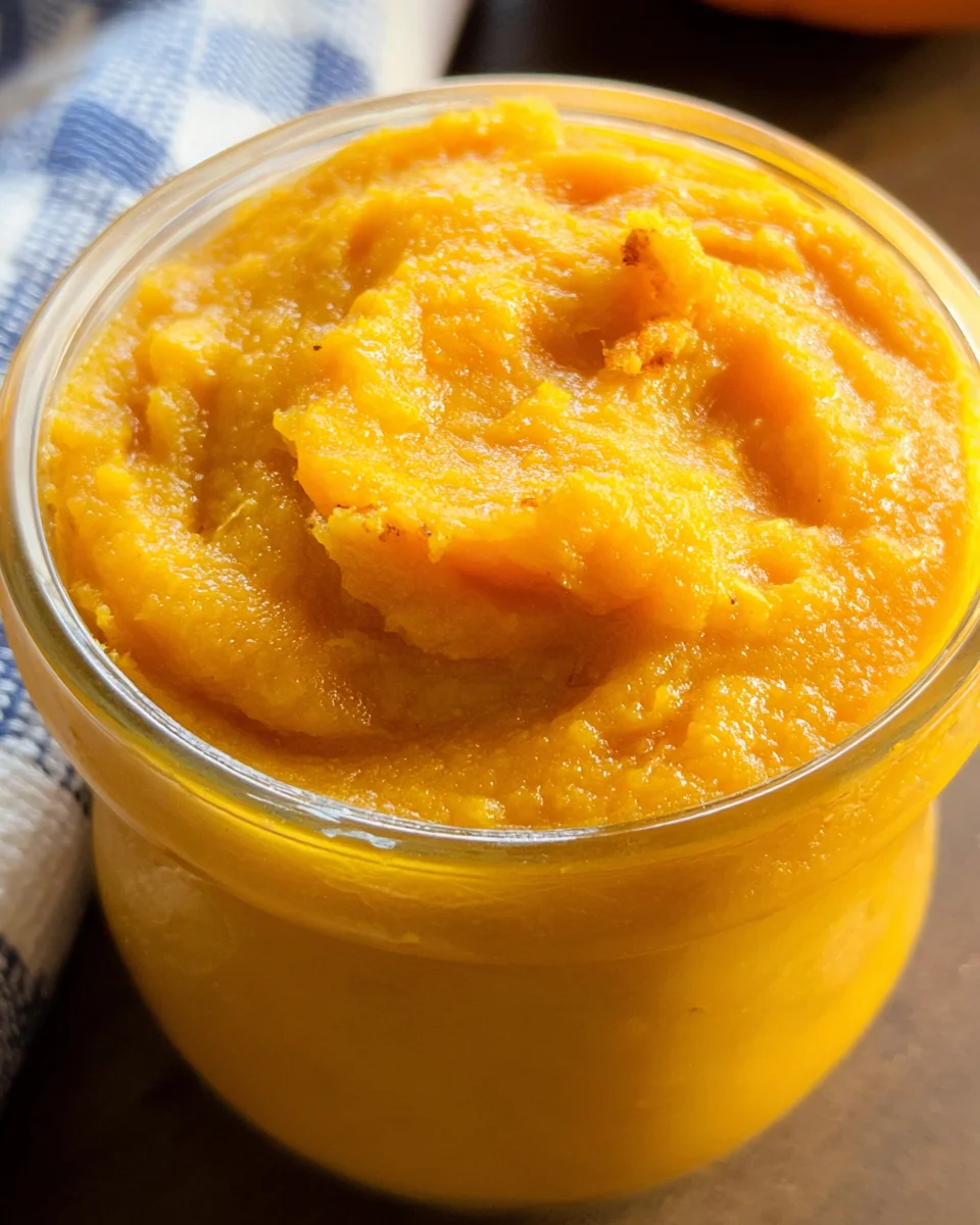 Easy Pumpkin Puree Recipe