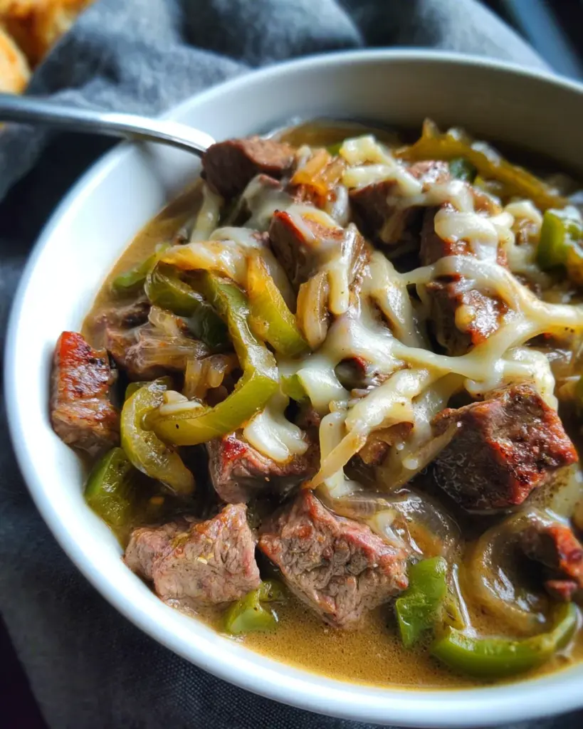 Philly Cheesesteak Stew