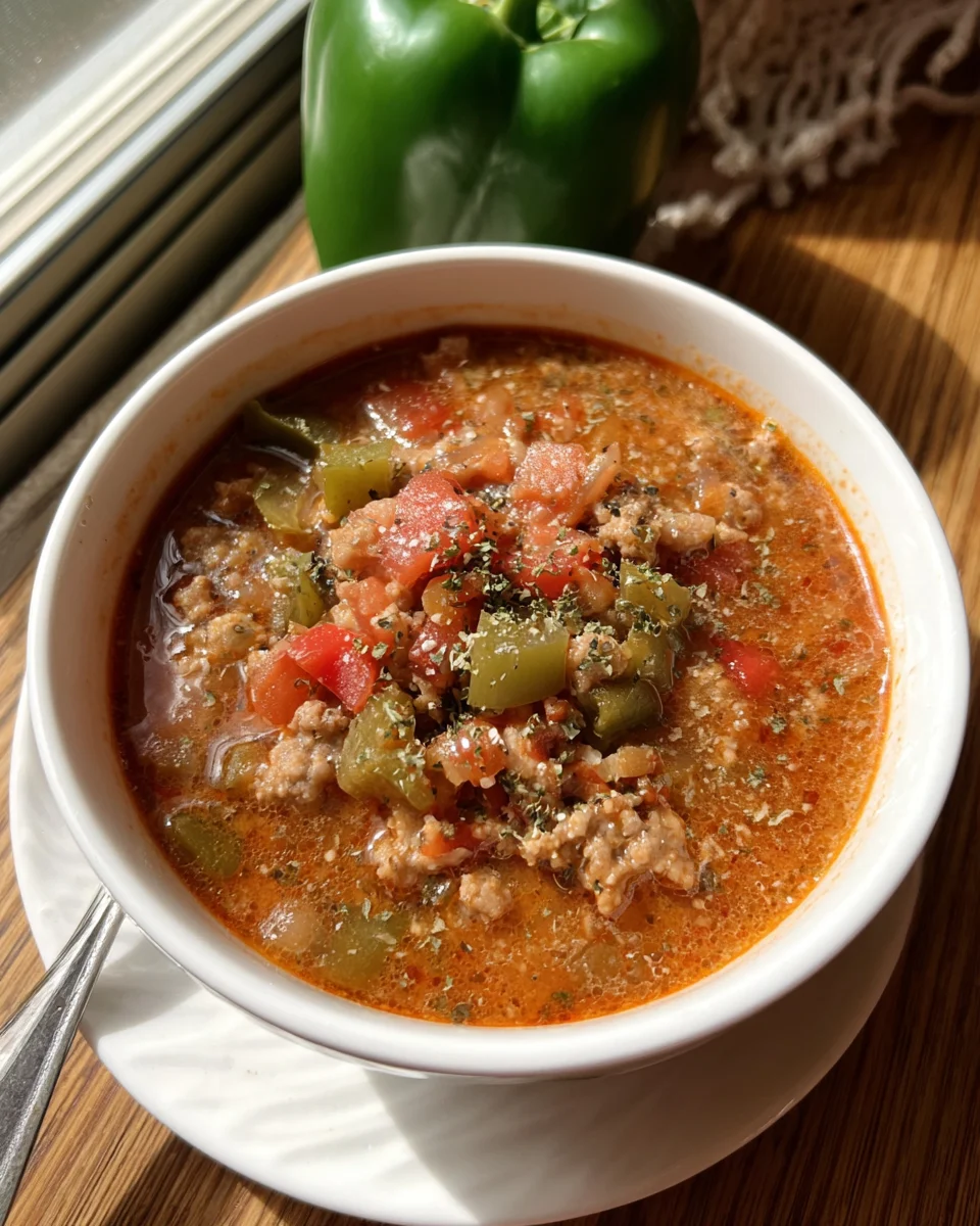 Stuffed Pepper Soup