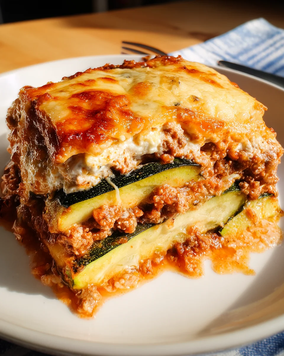 Zucchini Lasagna